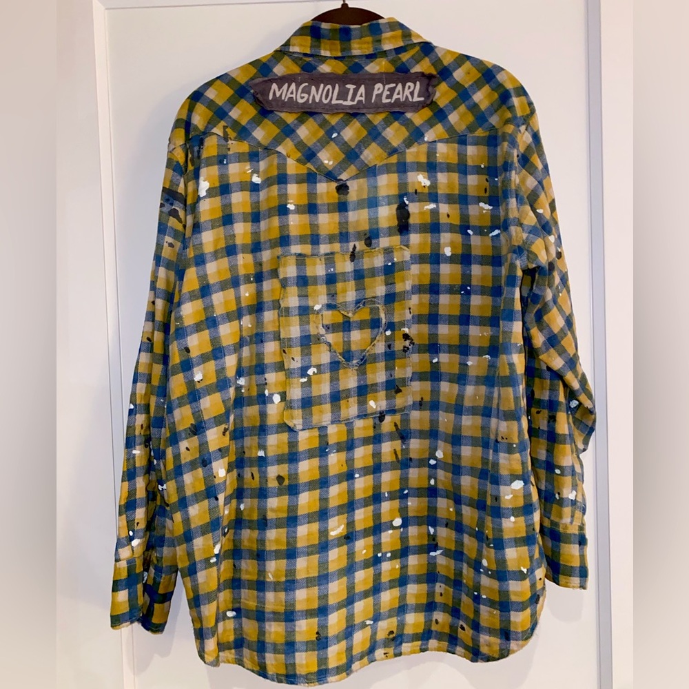 Magnolia Pearl. Kelly Western Shirt In European Cotto… - Gem